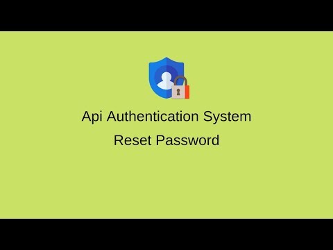 api for resetting forgot password api authentication in laravel Watch ...