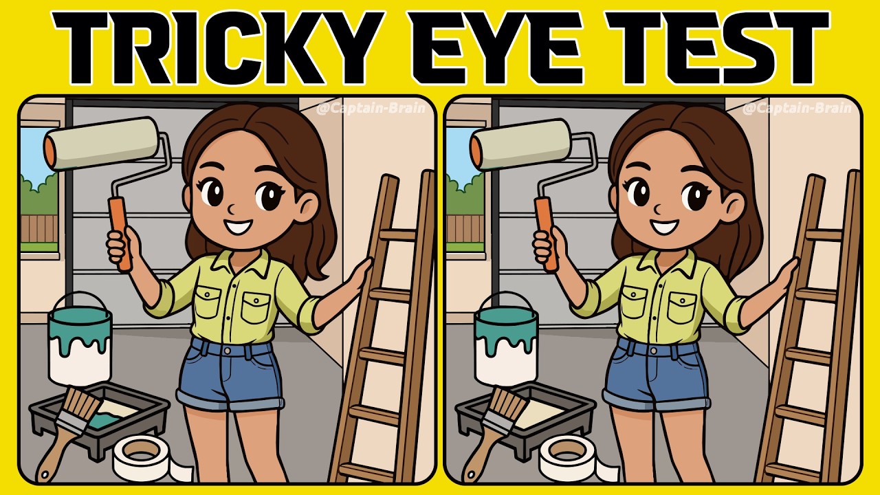 Spot the Differences in This Tricky Eye Test (A Bit Tricky)