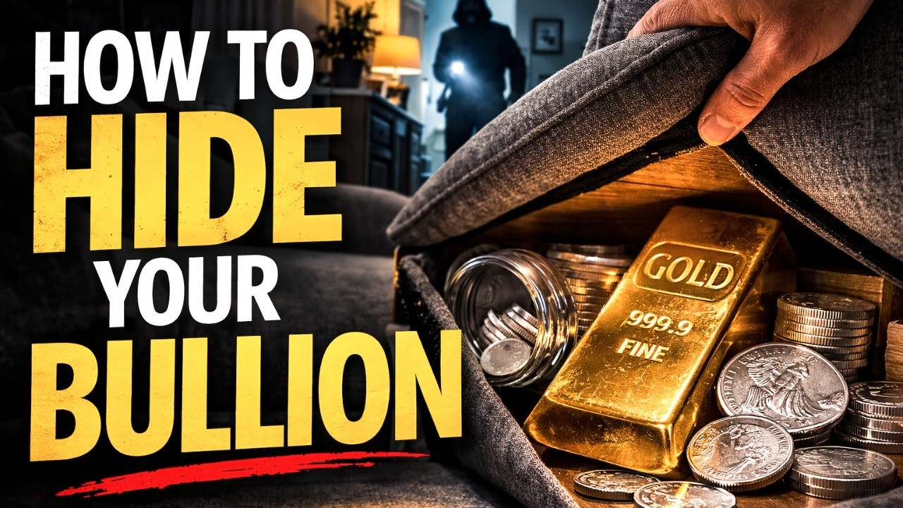 The BEST Ways to Store Gold & Silver Securely. Hiding Spots Burglars Always Look First! Secret Spots