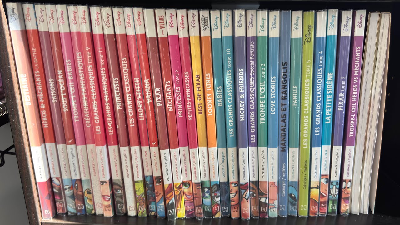 Disney Color By Number Finished Pages and Collection 2025-2026 | Part 2