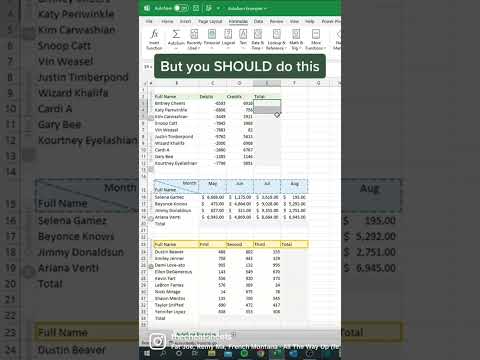 Excel like a pro