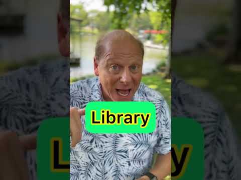 How do you say library?