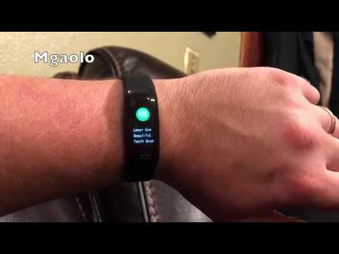 Mgaolo Fitness Tracker HR, Activity Tracker Waterproof Smart Watch Wristband with Heart Rate