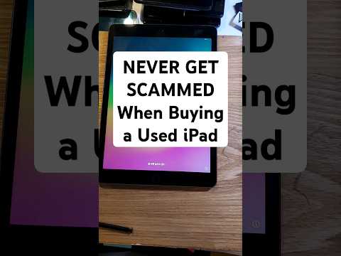 How to Make Sure You Don't Get SCAMMED When Buying a Used iPad - Free iPad Checker