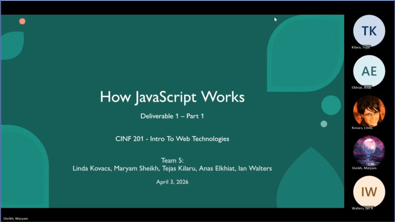 UAlbany Campus Portal JS - Deliverable1 Part1