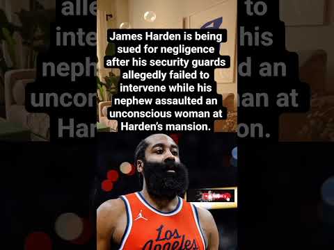 James Harden SUED Over Shocking Incident at His Mansion! 😱 #NBA