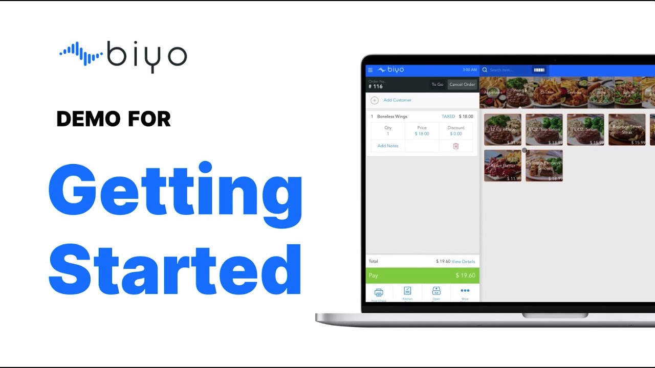 Biyo POS - Getting Started