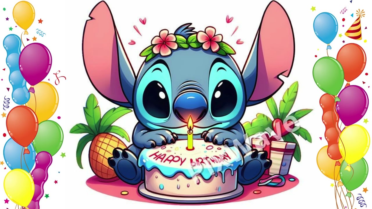 Stitch birthday Song 