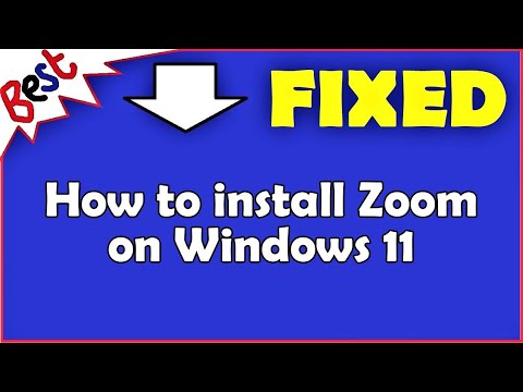 How to install Zoom on Windows 11