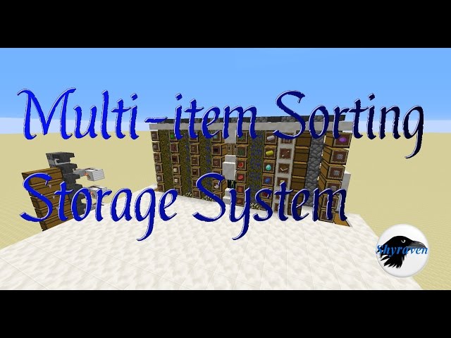 [tutorial] Multi Item Sorting Storage System Fully Automatic