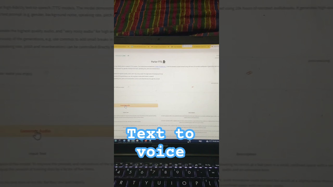 Hugging face | text to voice #python #techtutorial #machinelearning