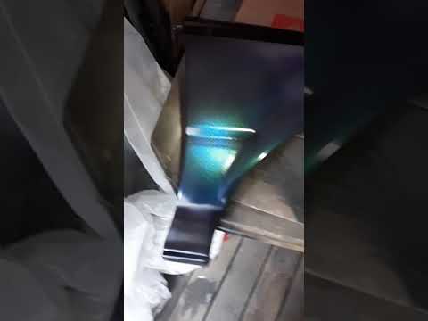 AE92 Fender painted in Rustoleum gloss black and then Color Shift Spray paint 2 stage