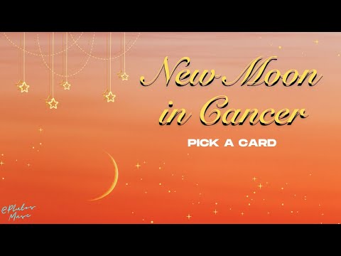 ✨🦀🌑General Messages For The New Moon In Cancer ::: TIMELESS ::: Pick A Card🌑🦀✨