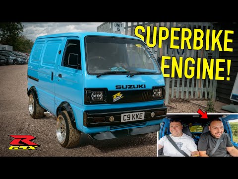 Tiny Suzuki Van Boasts a Superbike Engine, Making It a Ridiculous but ...