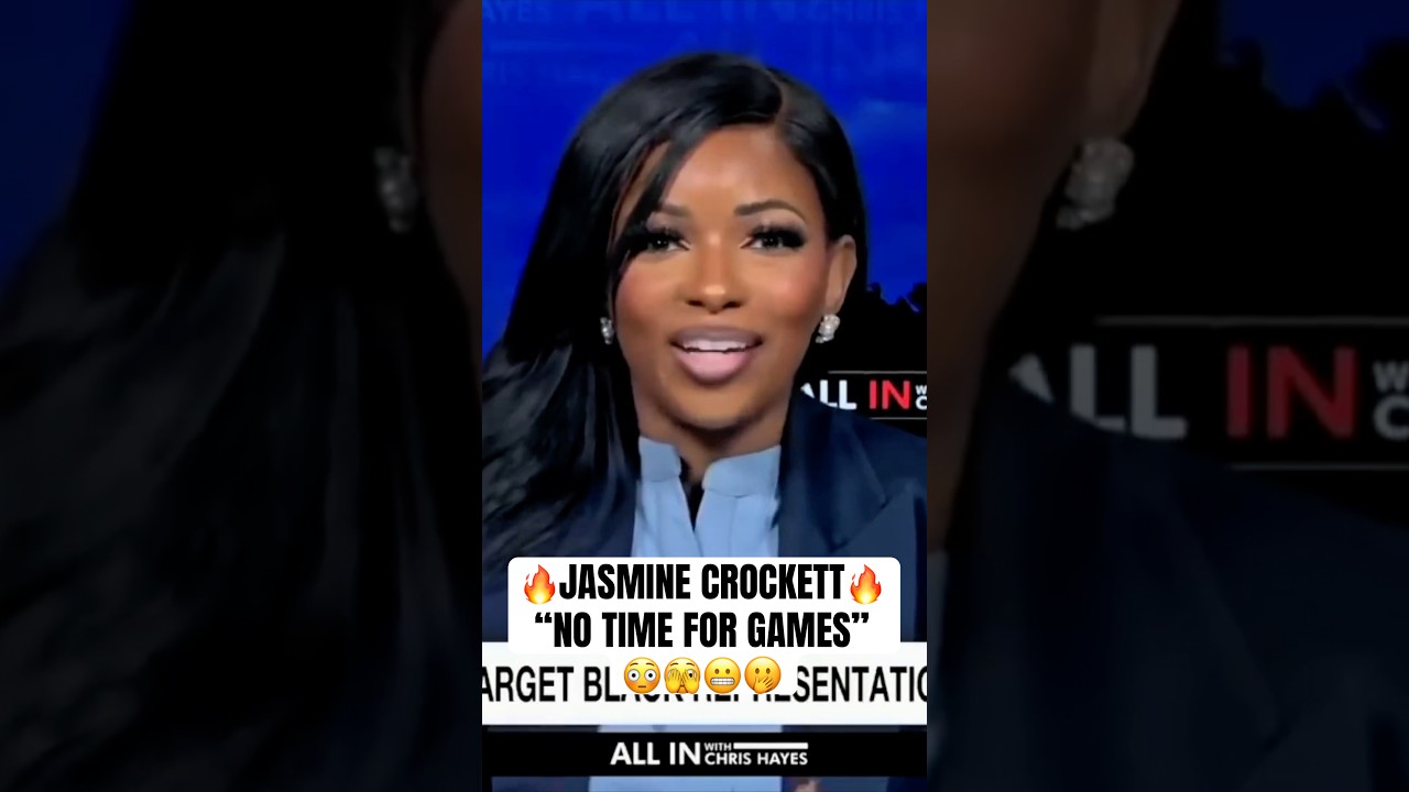 Jasmine Crockett: Fight Fire with Fire! 🔥