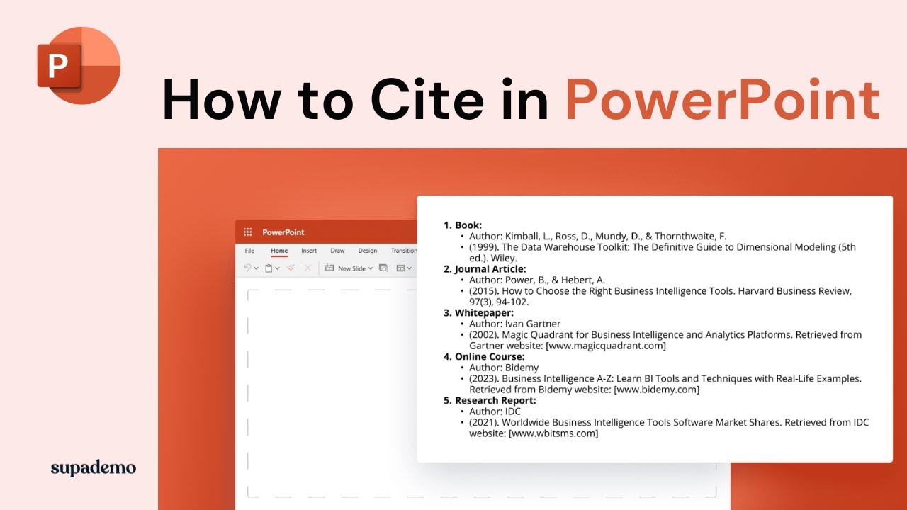 How to Cite in PowerPoint