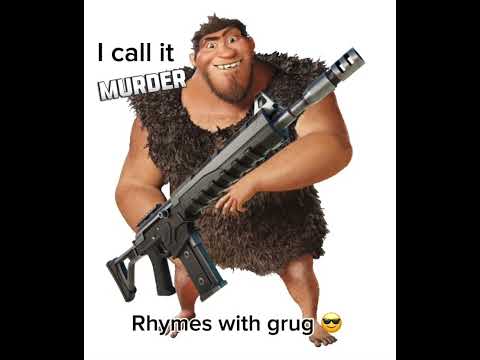 I call it murder rhymes with Grug… #grug #shorts