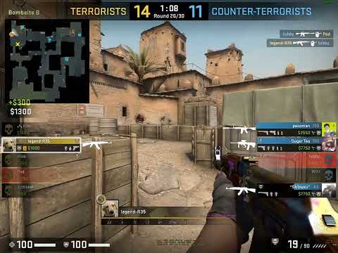 Steam Community :: Video :: CS:GO 1v4 Clutch for Match Point with 3 HP ...