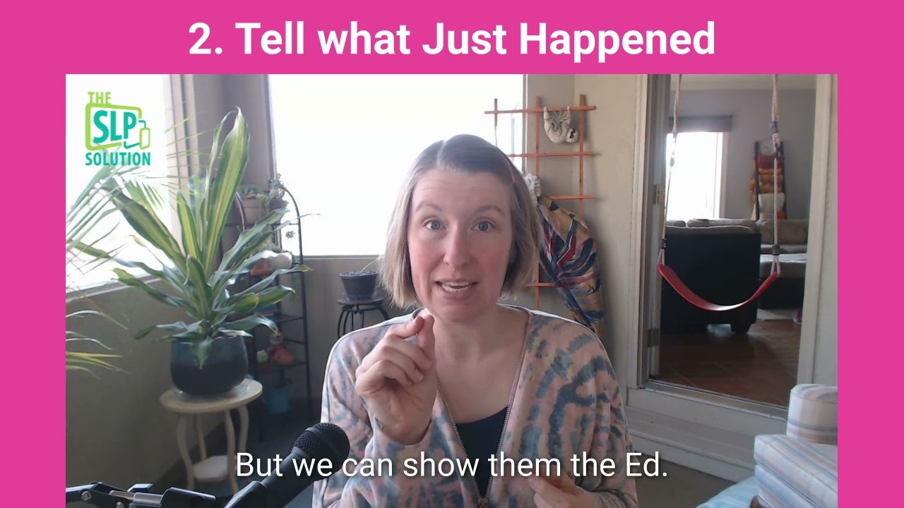 How to Teach a Child to Use Past Tense Verbs