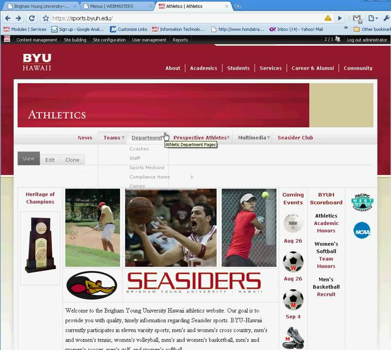 Drupal Tutorial: Menus Administration in Drupal