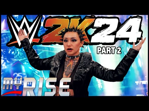 THROWING SHOTS WITH SHOTZI - WWE 2K24 MyRISE PART 2