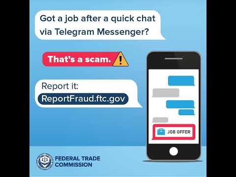 Telegram Messenger Job Offer Scams