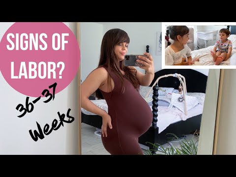 Day In The Life Of A Pregnant Mom Signs Of Labor 36-37weeks | My Last Pregnancy Vlog