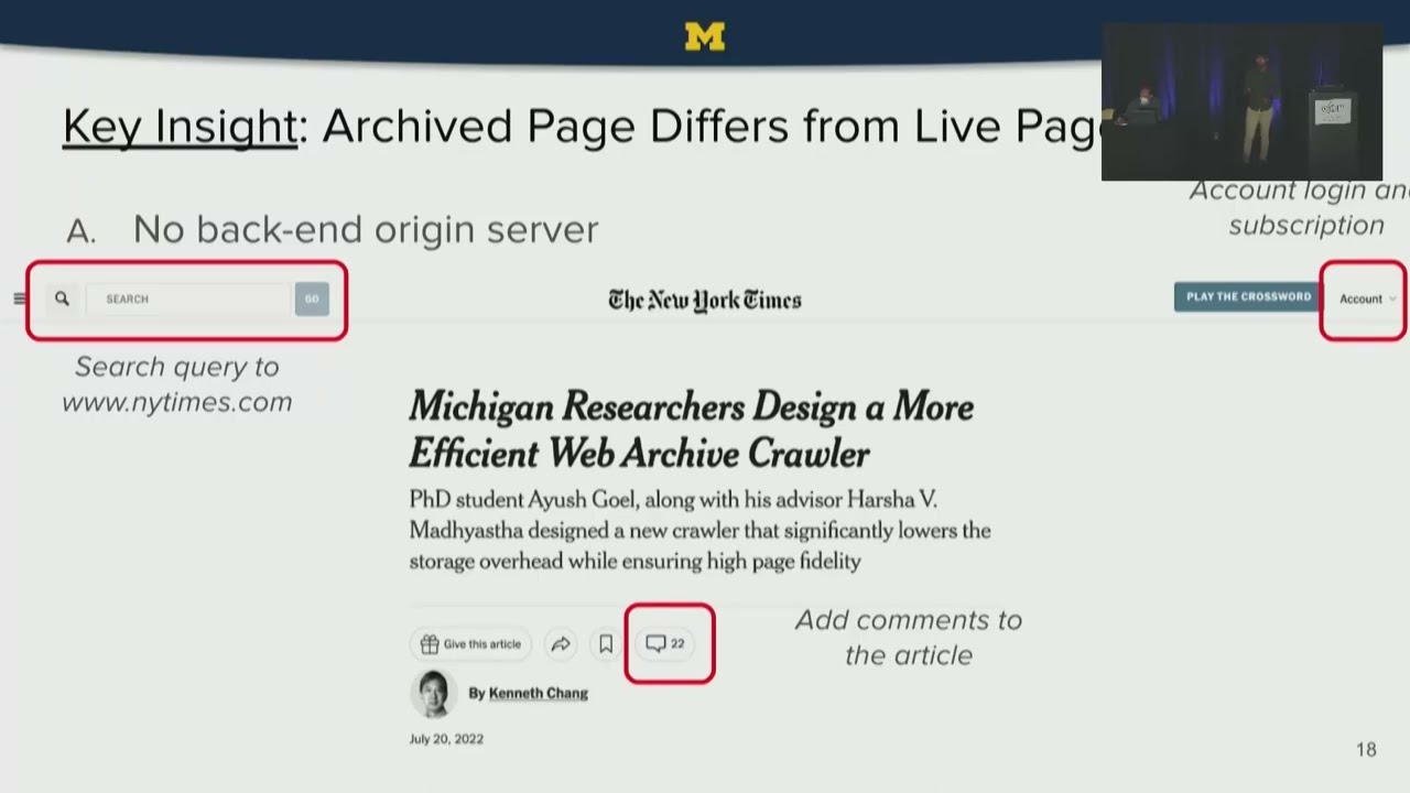 OSDI '22 - Jawa: Web Archival in the Era of JavaScript