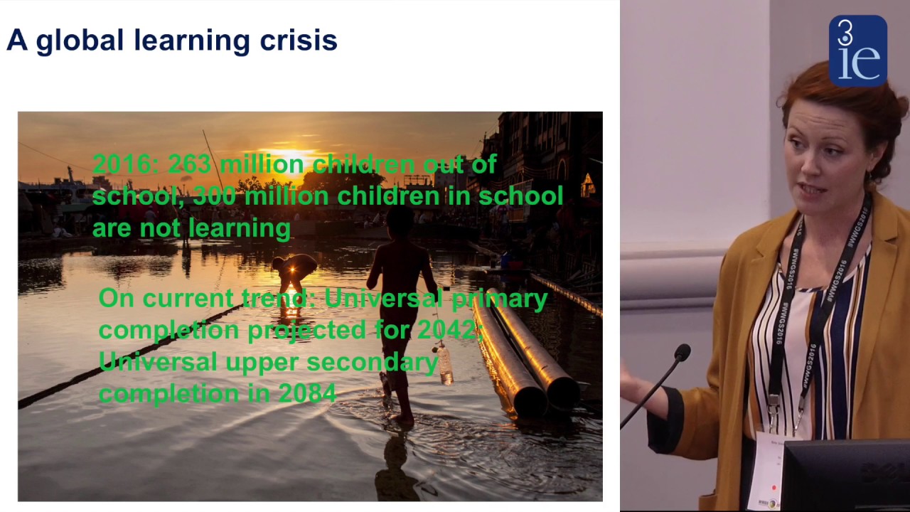 Education Effectiveness Review summary report launch, London | Birte Snilstveit