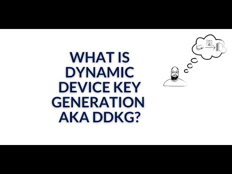 What is Dynamic Device Key Generation aka DDKG?