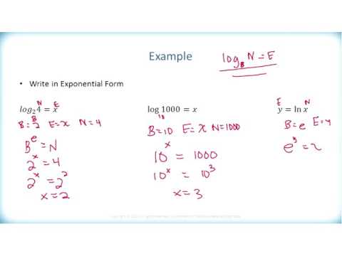 Math 3201 – U7 Ch.7 Sec.7.2 - Evaluating Logarithmic Expression