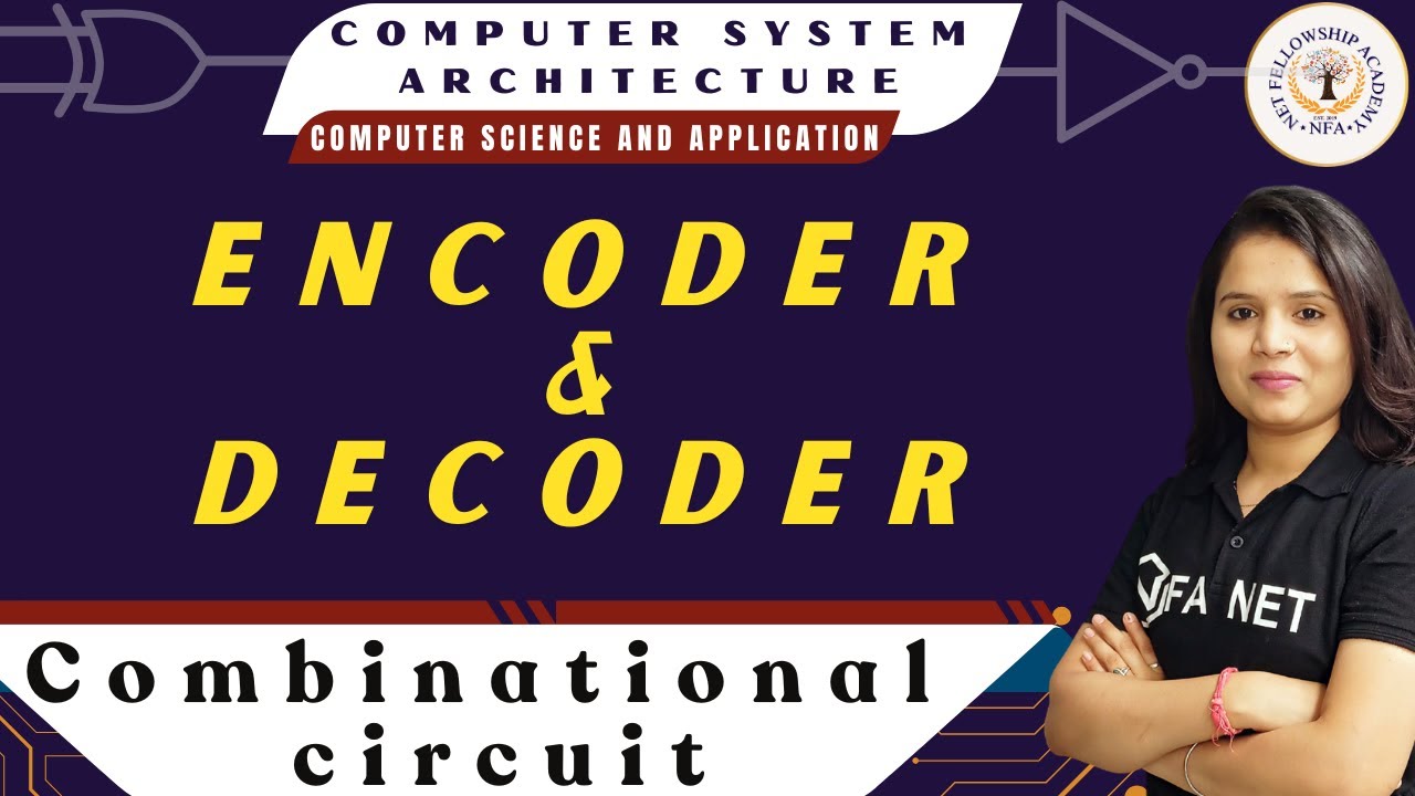 Encoder and Decoder | Combinational Circuit |  Computer System Architecture | Computer science