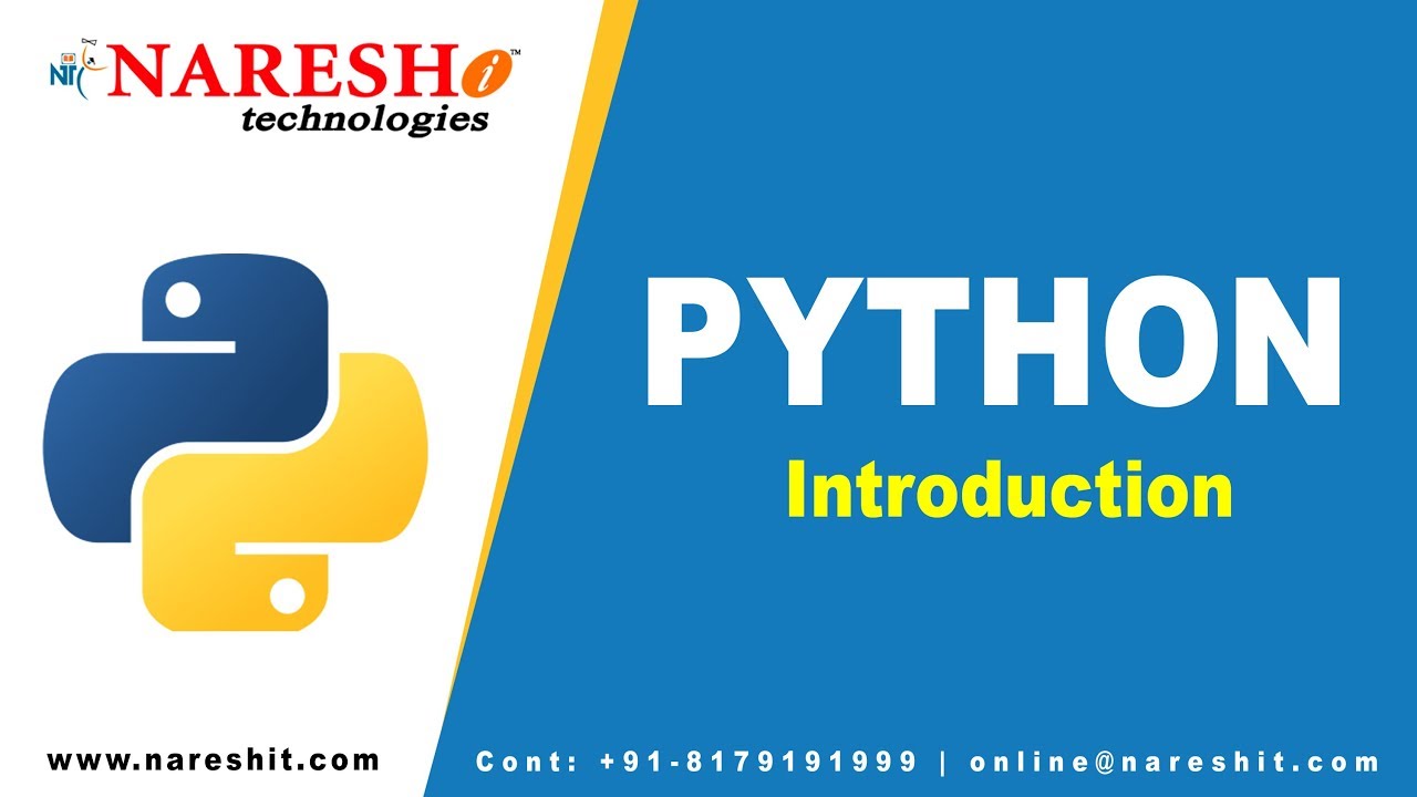 Introduction to Python | Python Tutorials For Beginners | Mr. Subba Raju
