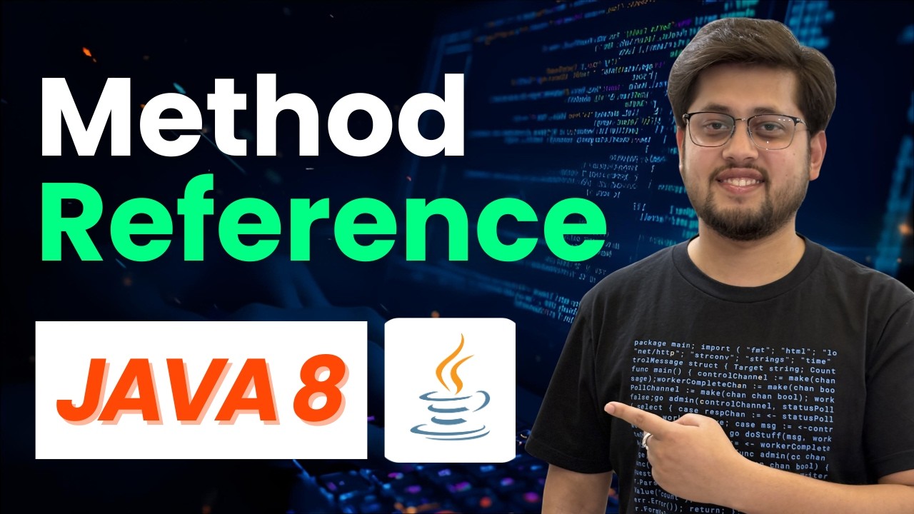 Method Reference vs Lambda in Java 8 | Static, Instance, Constructor | Interview Questions