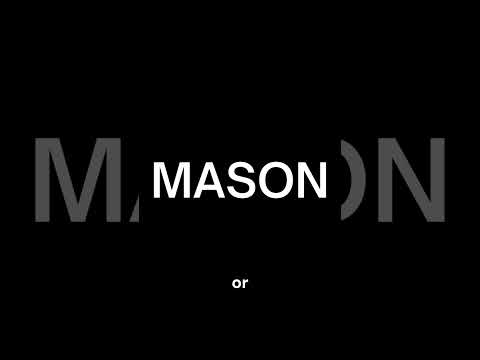 Mason #names #prononciation #story
