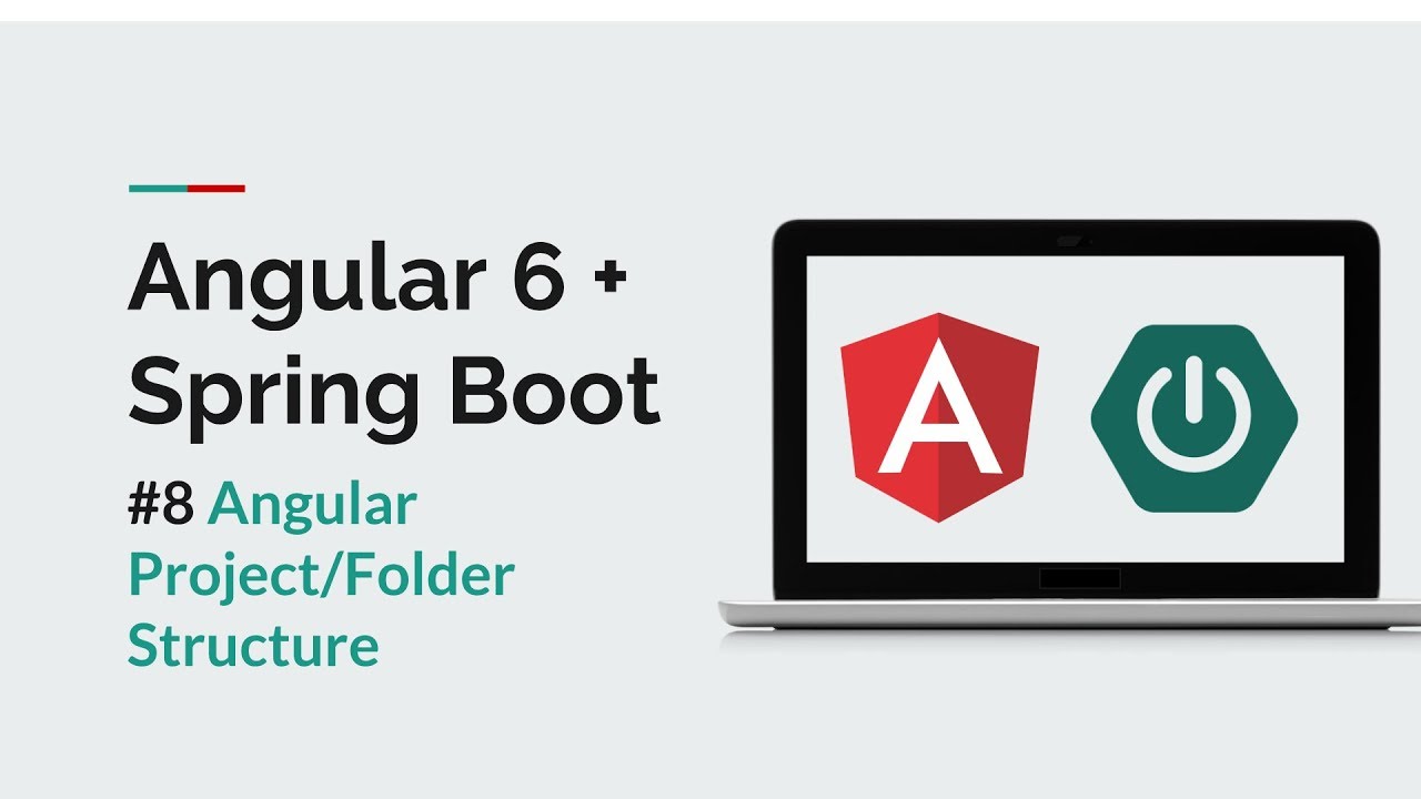 [Angular 6 + Spring Boot] #8 Angular Project/Folder Structure