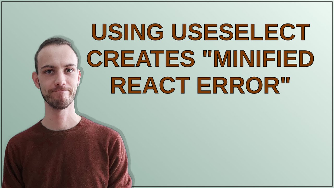 Using useSelect creates 