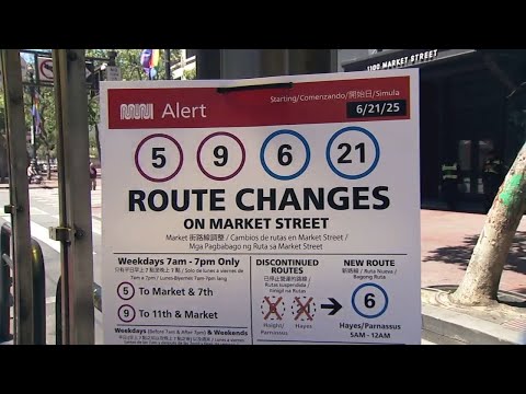 Muni to cut 5 bus lines in San Francisco starting this weekend: Here's what to know