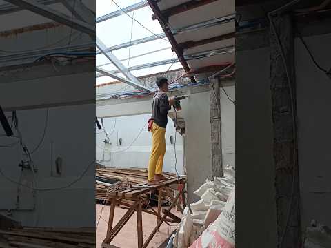 Wall Demolition l Bungalow House Renovation Project #shorts #short