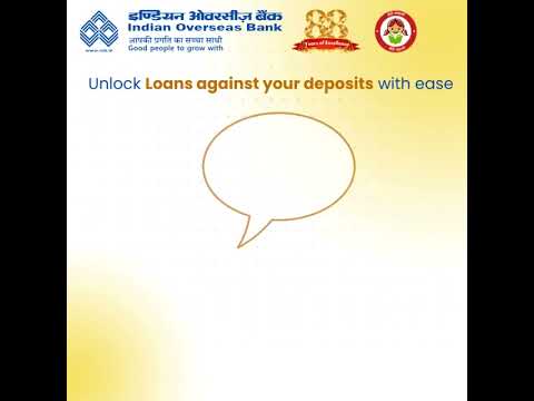 "Enjoy the convenience of availing loans against your deposits through IOB Internet Banking." #iob