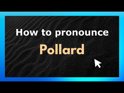 How to Pronounce Pollard (American Pronunciation / US) with Audio and Phonetic Spelling