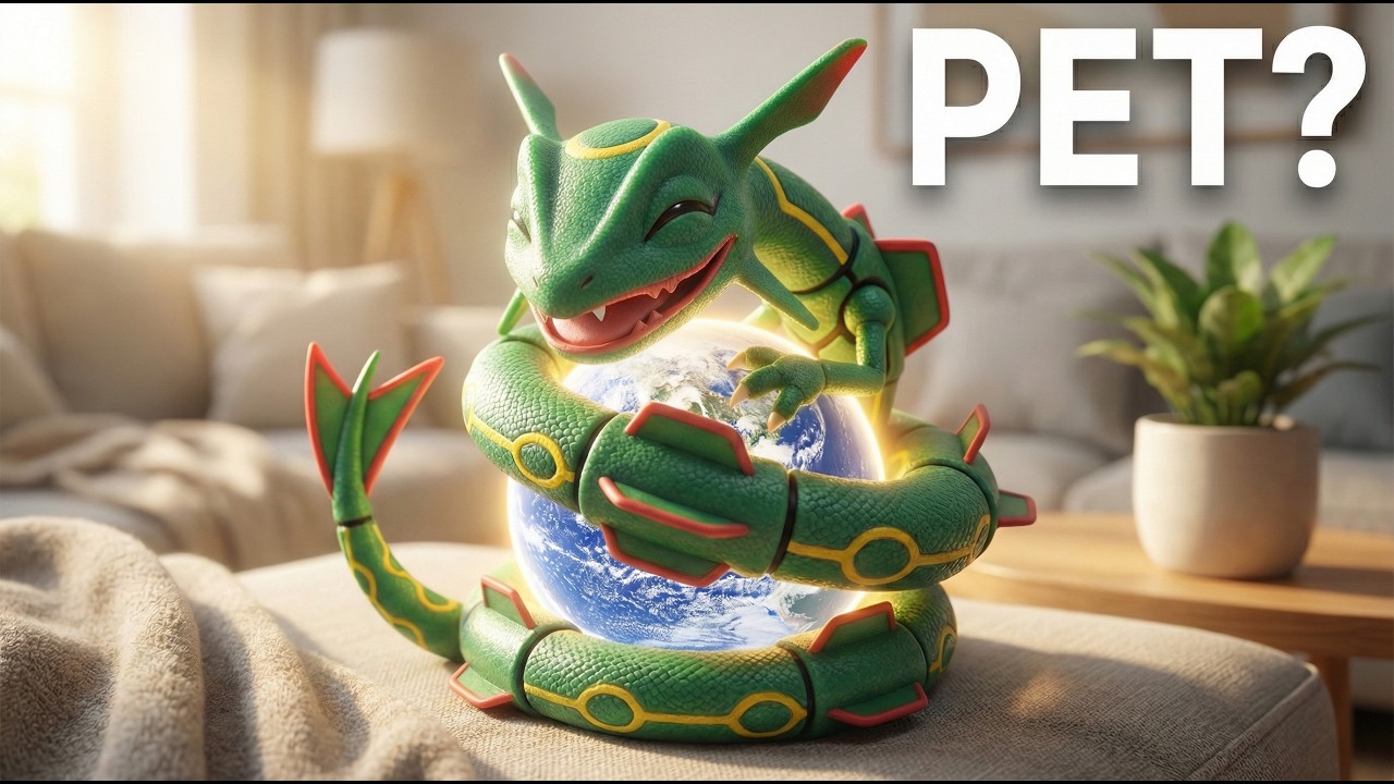 I Got a Pet Rayquaza In Real Life (Realistic Pokémon Simulation)