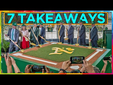 Seven TAKEAWAYS: A's Groundbreaking in Las Vegas