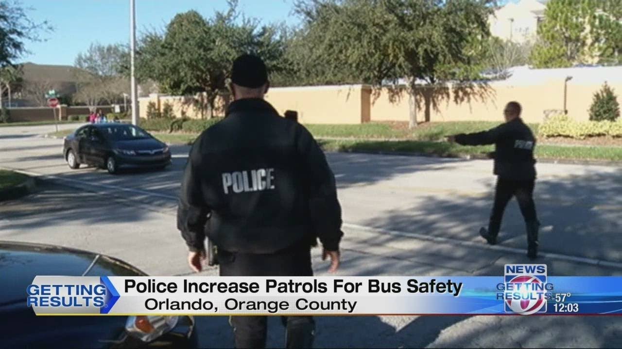 Police increase patrols for bus safety