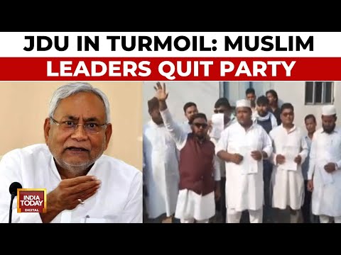 Nitish Kumar's JDU Faces Internal Rift As Muslim Leaders Quit Over Waqf Bill Support | India Today