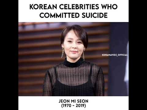 Korean celebrities who committed suicide #short