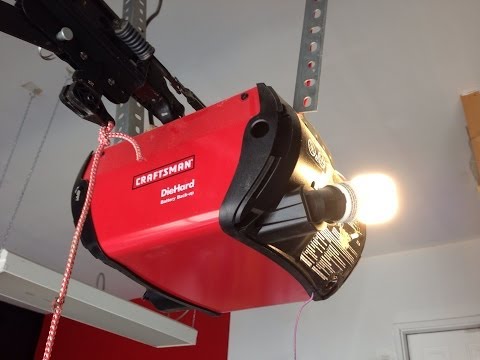 How to set Craftsman Garage Door Limit Model 139.18405D