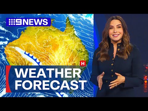 Australia Weather Update: Cool conditions forecasted for the south | 9 News Australia