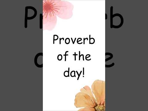 Proverb of the Day #37 | The Early Bird Catches the Worm 🐦🌅 | Daily Wisdom & Motivation #english