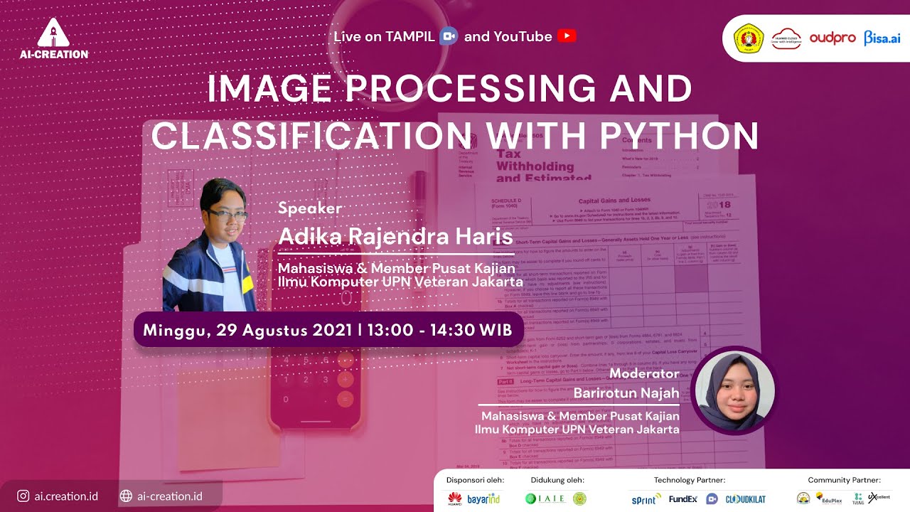 Webinar Image Processing And Classification With Python